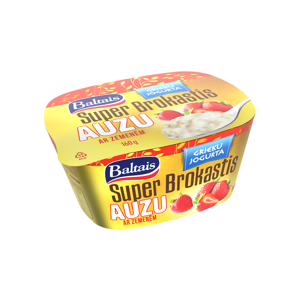 BALTAIS - Baltais Superbreakfast Greek yogurt with oats&strawberries ...